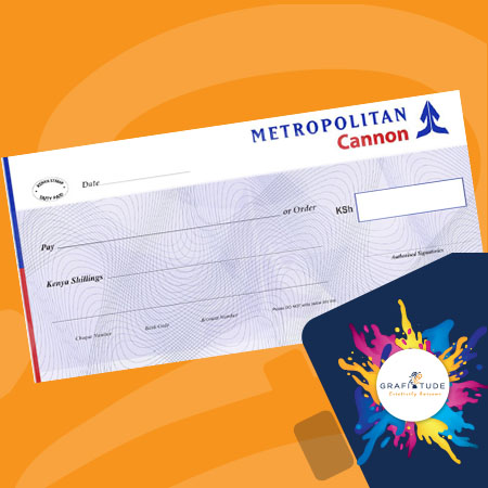 Dummy Cheques Printing in Nairobi, Kenya | Grafitude | Grafitude Design ...